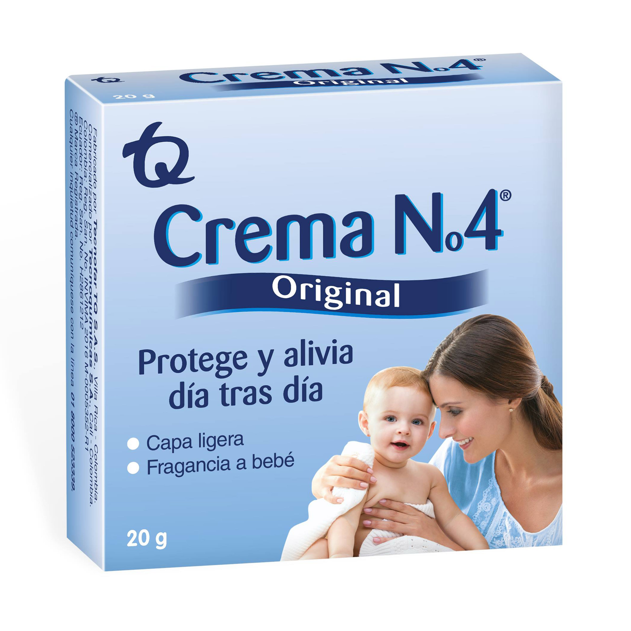 CREMA # 4 X 20GR – Droguería Harwar Bello