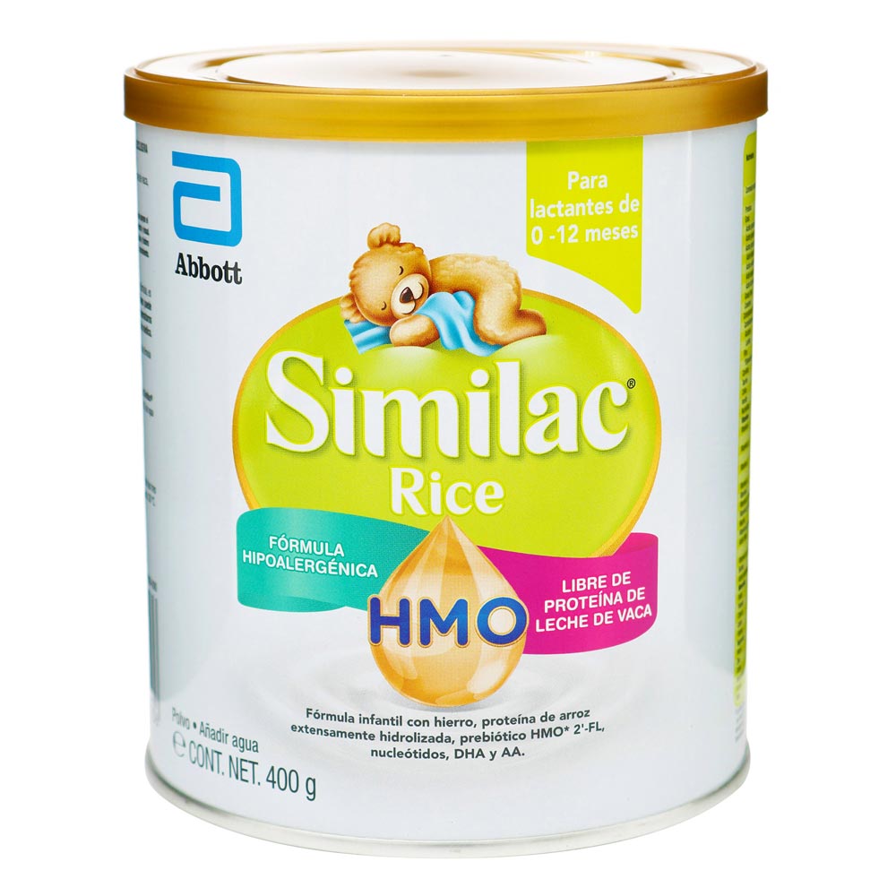 SIMILAC RICE 400 GR - Fórmula infantil para barrigas sensibles
